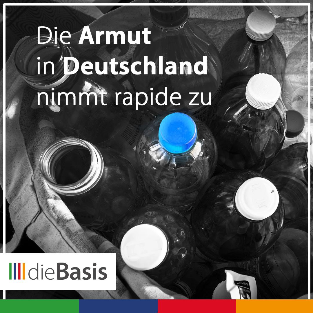 Die Armut in Deutschland nimmt rapide zu - dieBasis ...