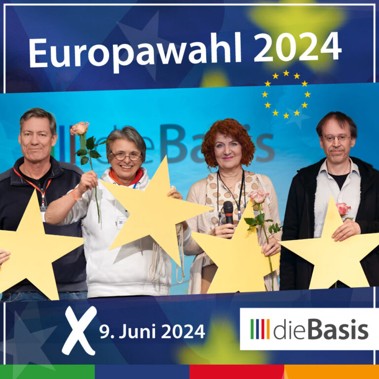 dieBasis bei der EU-Wahl 2024 - dieBasis | Basisdemokratische Partei ...